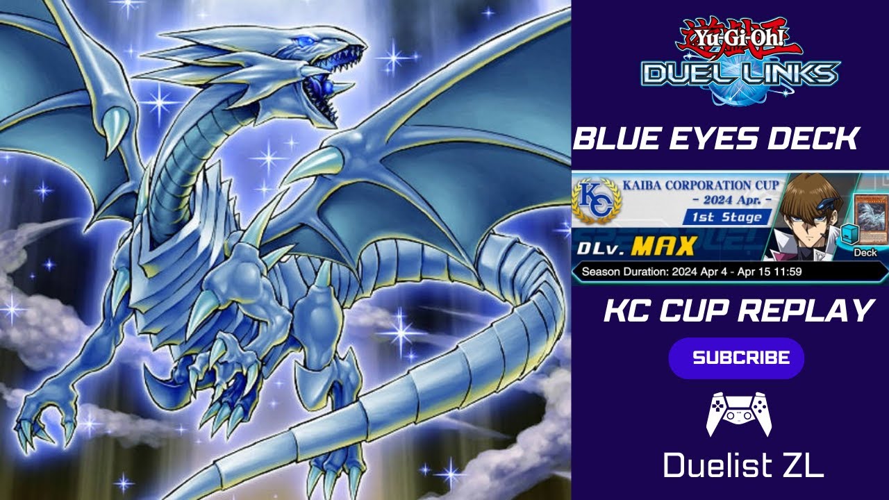 (DLv. MAX KC CUP APRIL 2024) CRAZY BLUE EYES WHITE DRAGON DECK 40 WINS ...