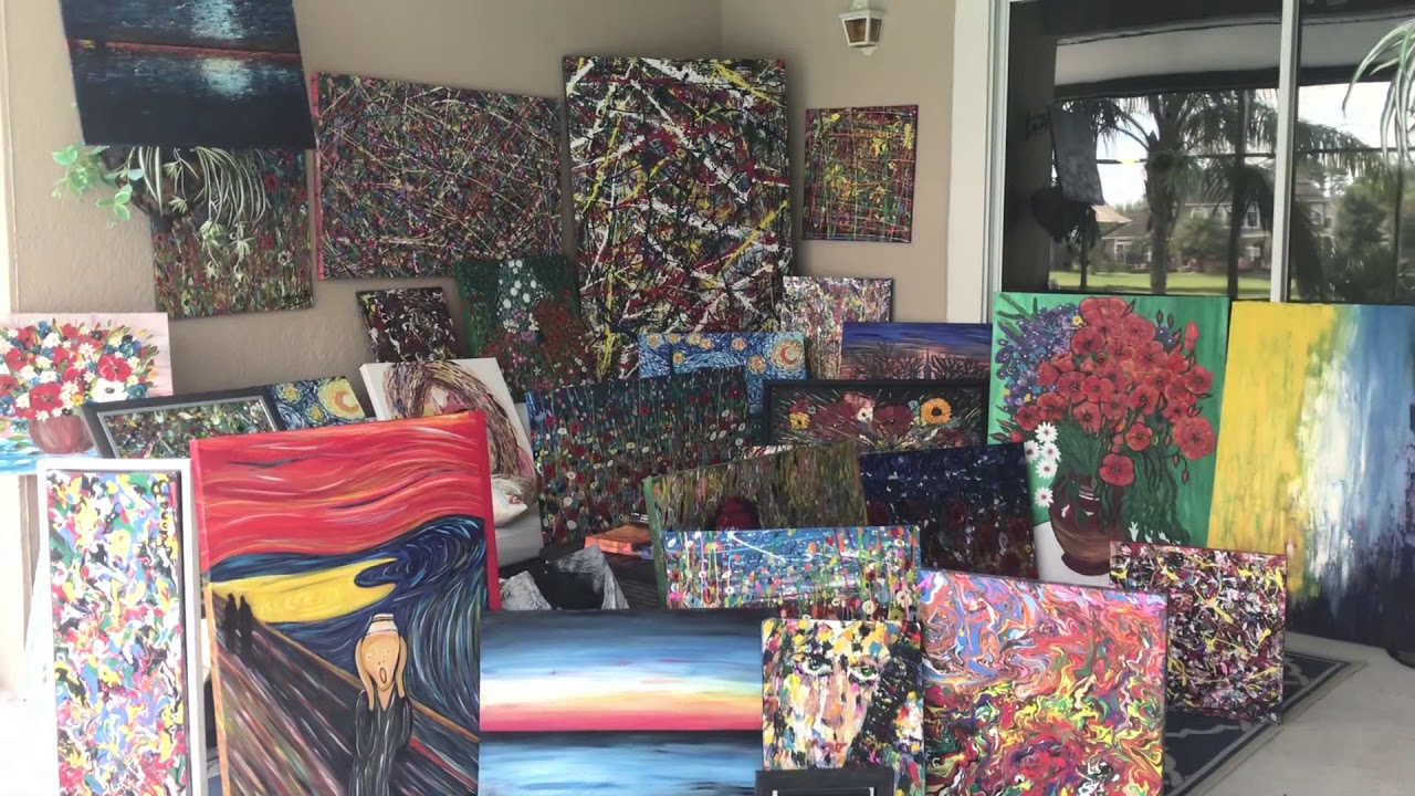 Anna Brunelli’s Art Collection 🎨 Ready for the 3 Art Exhibitions in ...