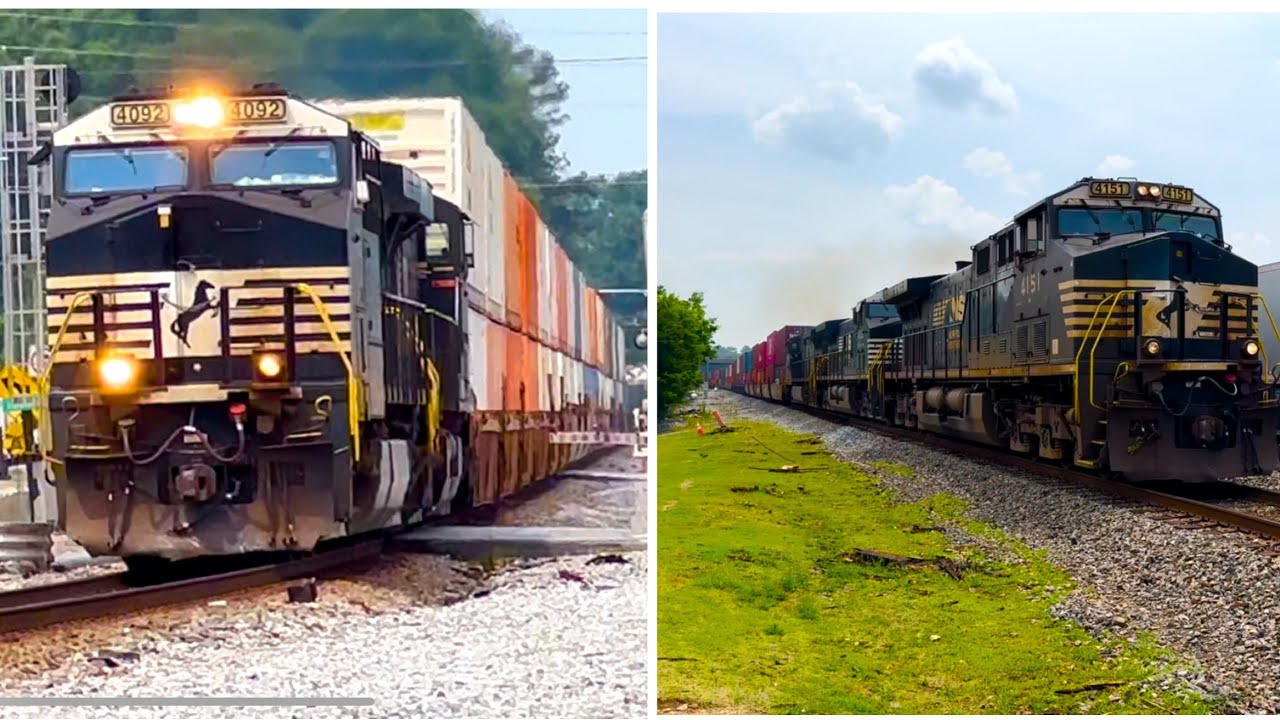 NS 26A meets NS 291: Austell GA - YouTube