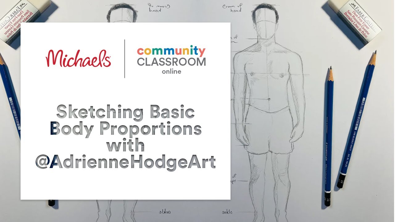 Online Class: Sketching Basic Body Proportions with @AdrienneHodgeArt ...