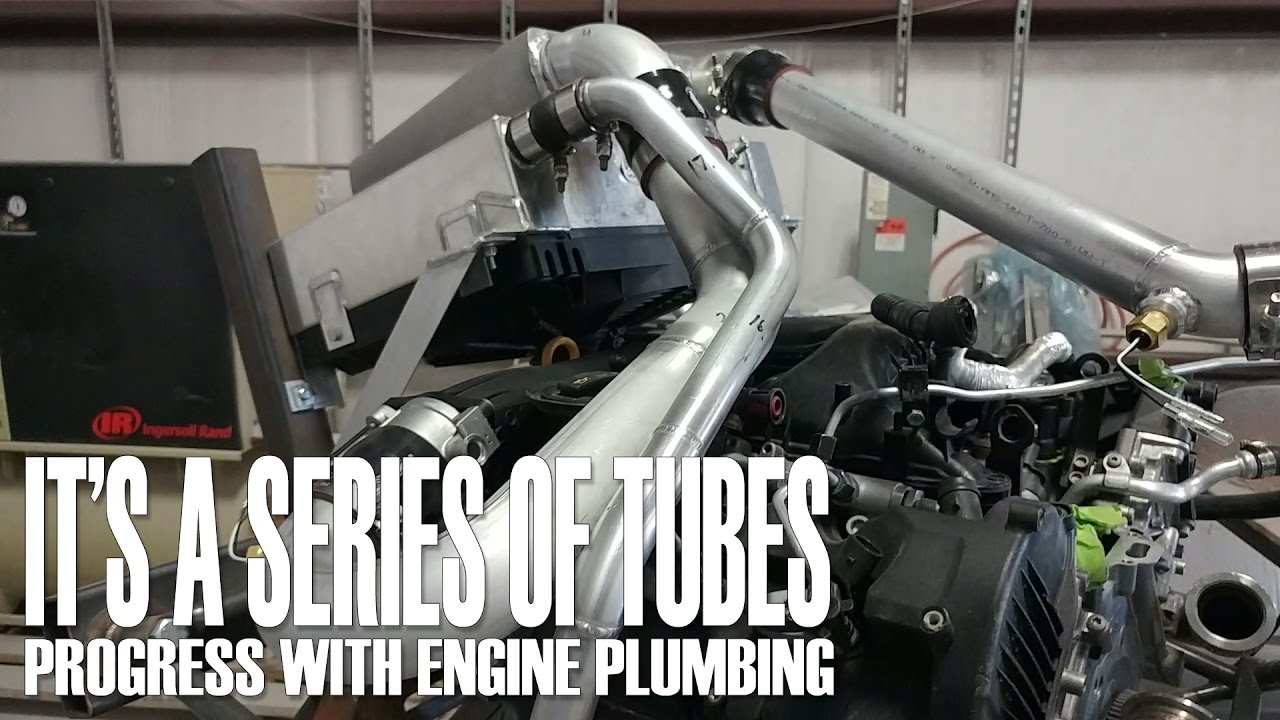 It's a Series of Tubes - Progress with engine plumbing - YouTube