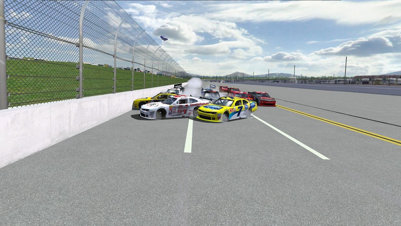 NR2003 Xfinity in the Dale Jr. #88 at Talladega Superspeedway - YouTube