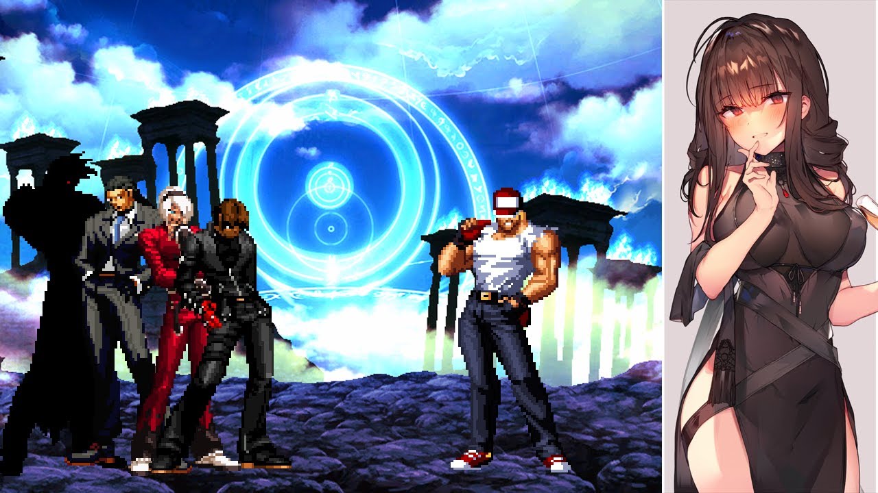 [KOF CATACLYSM] AI Match Final-Killer & Ash & Gustab M. & Darkness ...