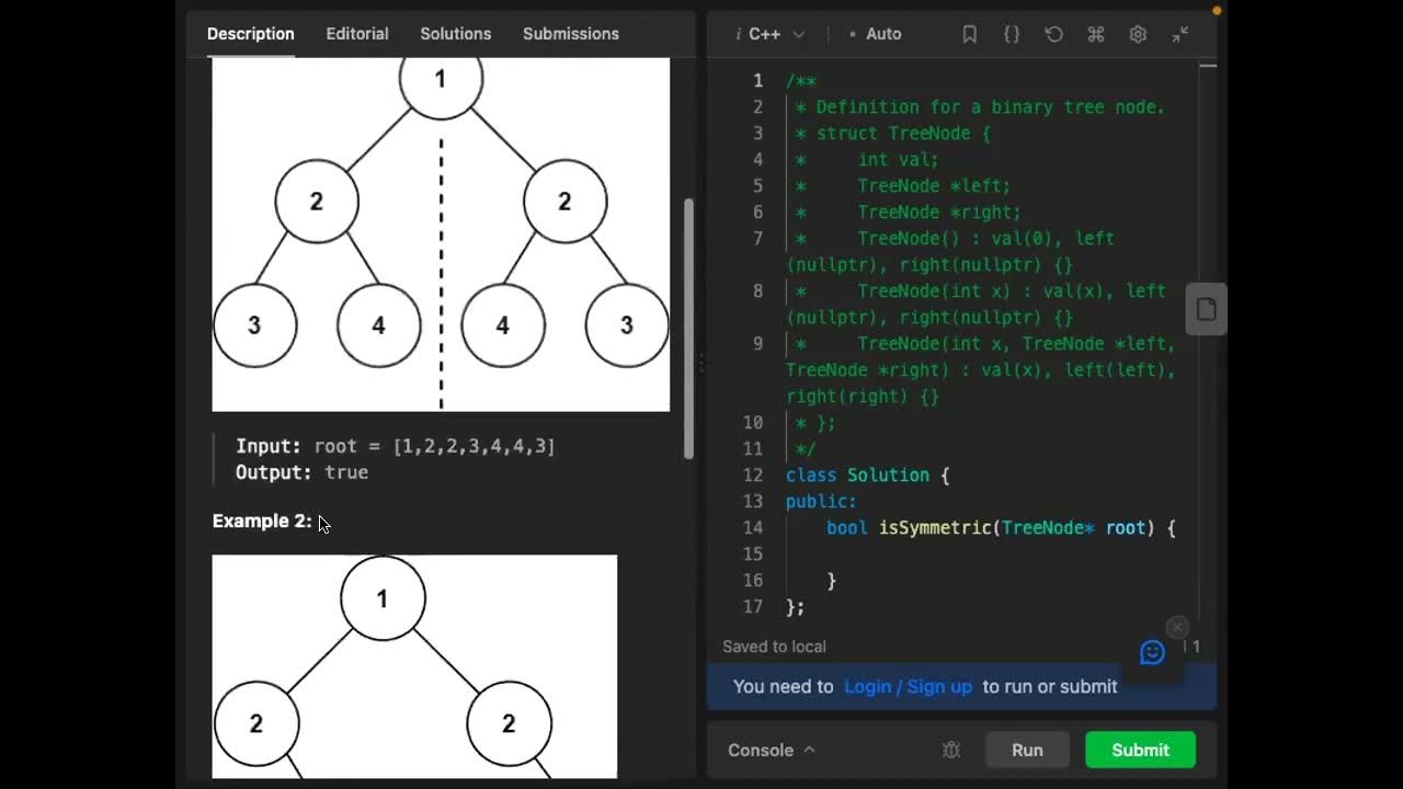 DSA ITU 2023 LAB 7 - Binary Search Tree ( Leetcode ) - YouTube