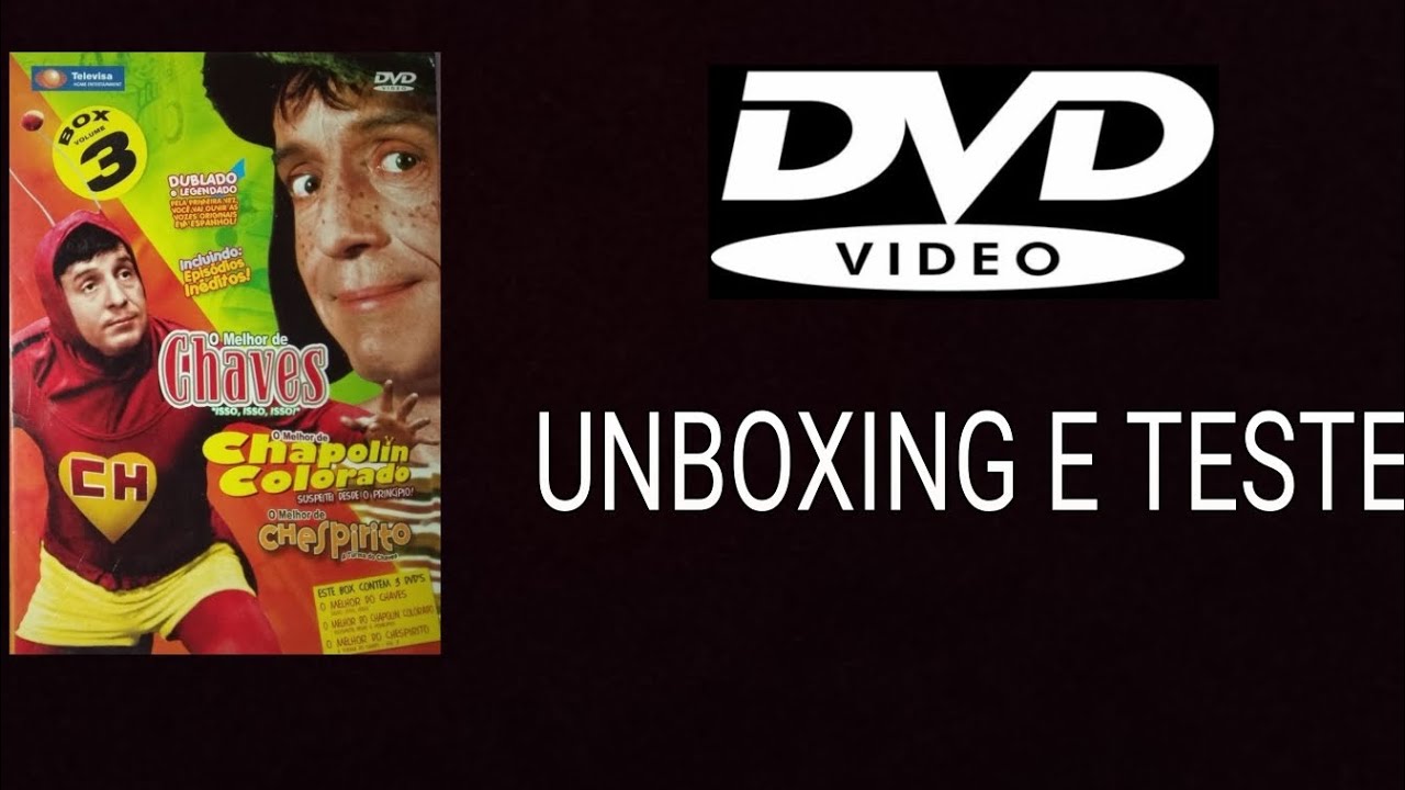 Unboxing E Teste Box Vol 3 Chaves, Chapolin, Chespirito - YouTube