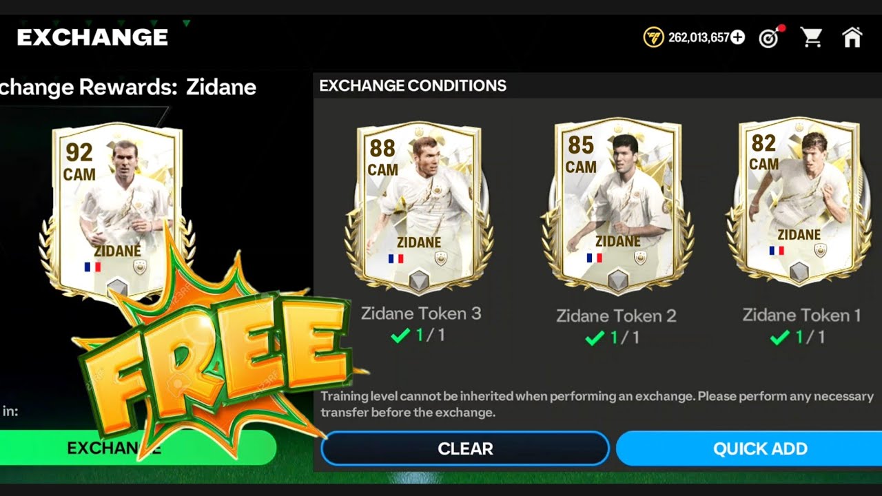 How to Use Icon Journey Tokens in FC Mobile 4X Zidane Icon Journey Do ...