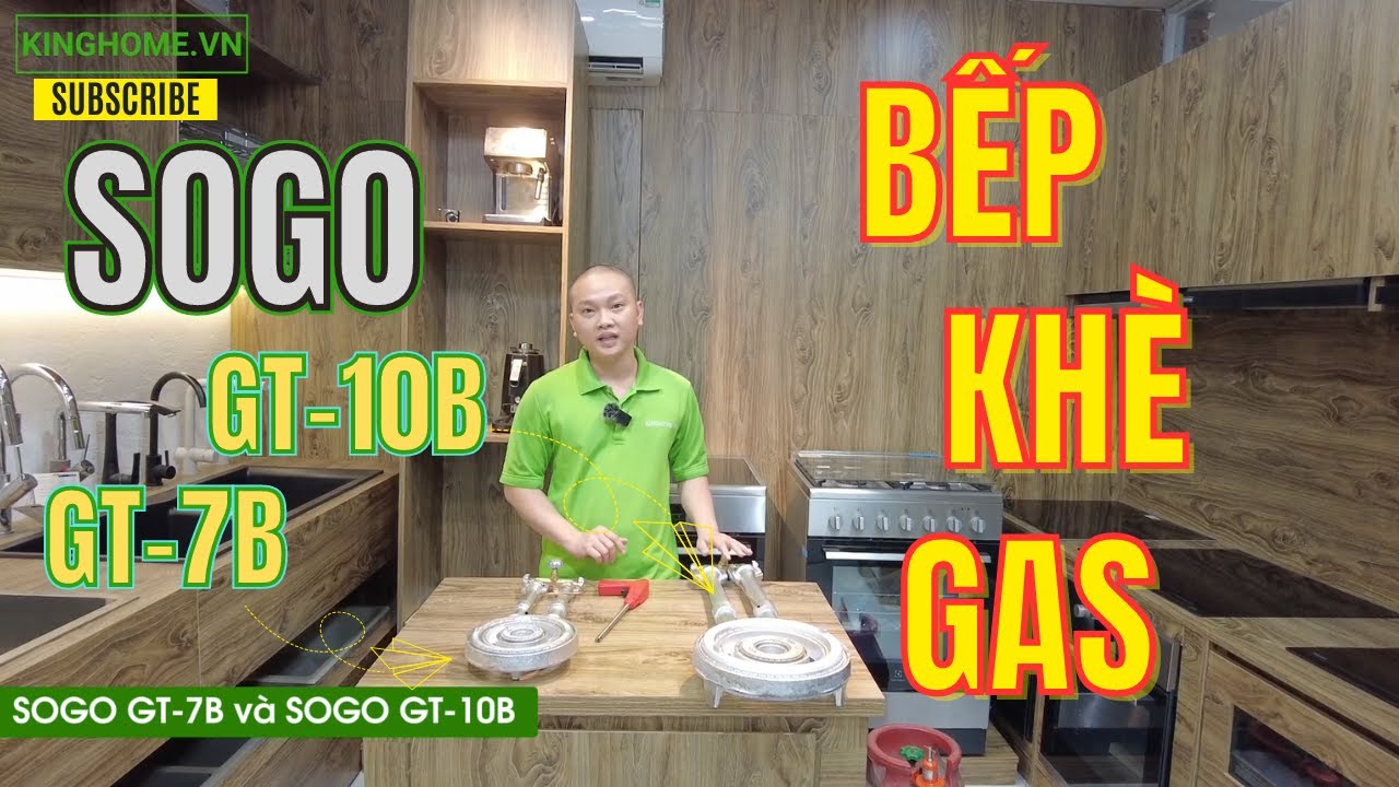 SOGO GT-07B và SOGO GT-10B Bếp khè gas lửa mồi công nghiệp 2 vòng lửa cao cấp | KingHome.vn ...