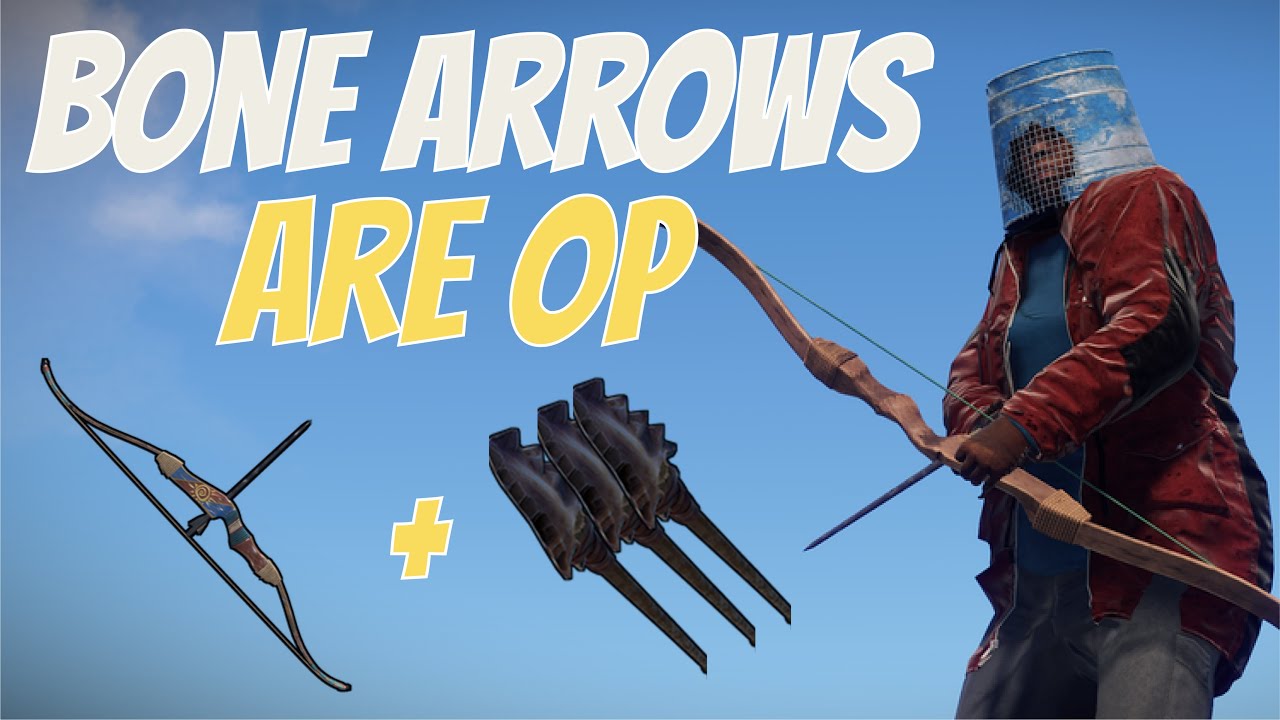 Bone Arrows Are OP - Rust Solo Gameplay - YouTube