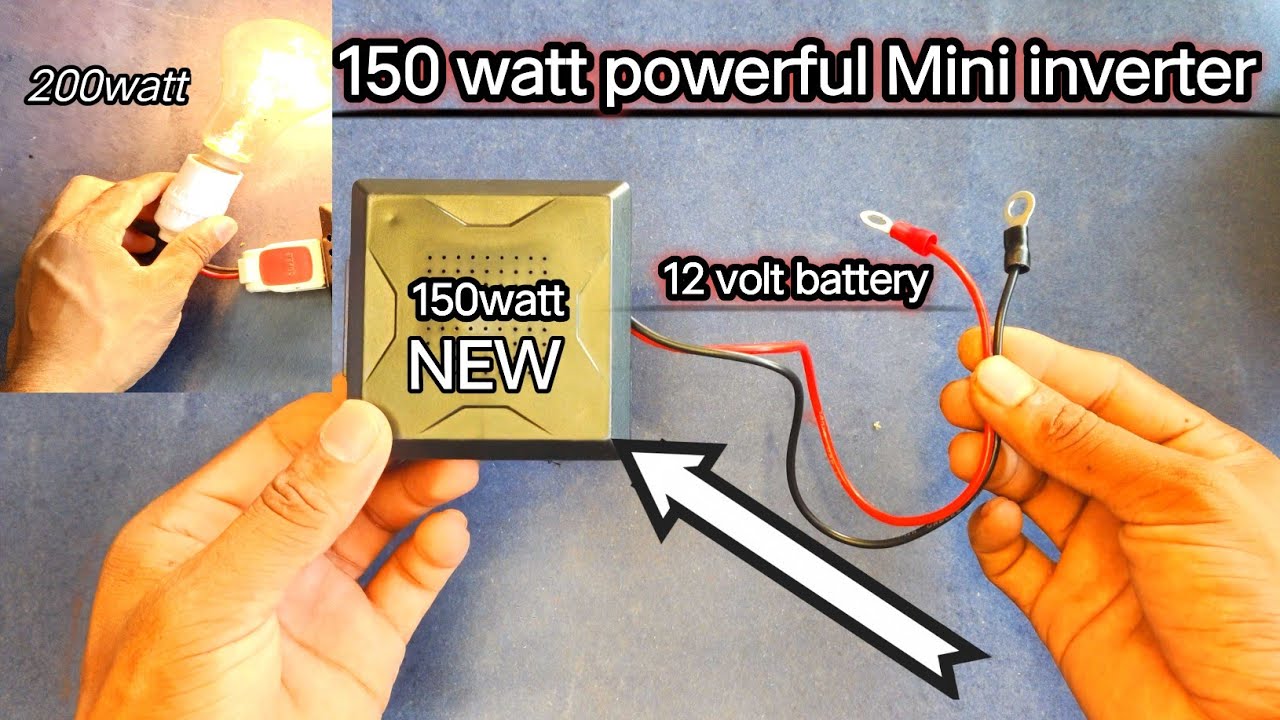 150 watt powerful Mini inverter circuit making project electronics tips ...
