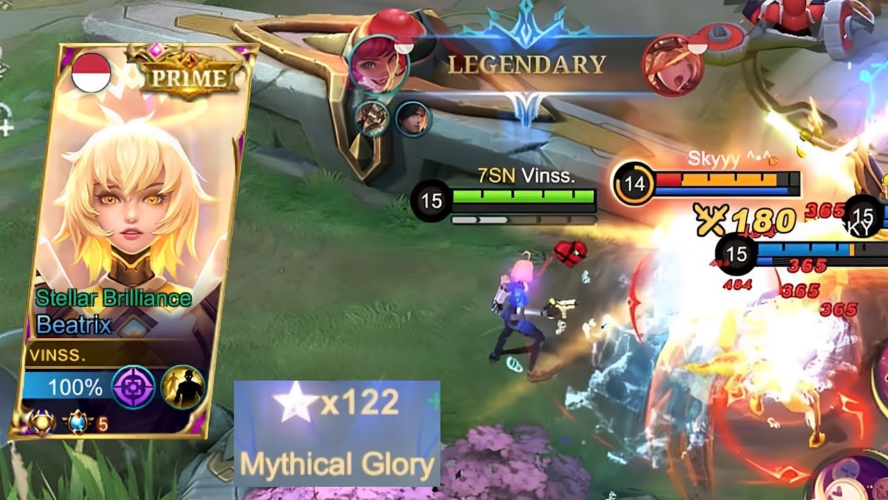 Build Beatrix Counter Lancelot Tank! HardGame MM Musuh Jago Posisi ...