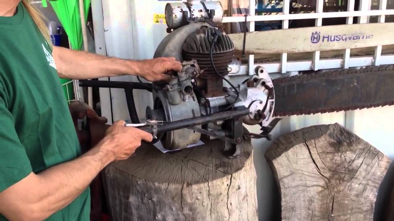 Danarm Two Man Chainsaws from Rami Shitlman's antique chainsaws museum ...