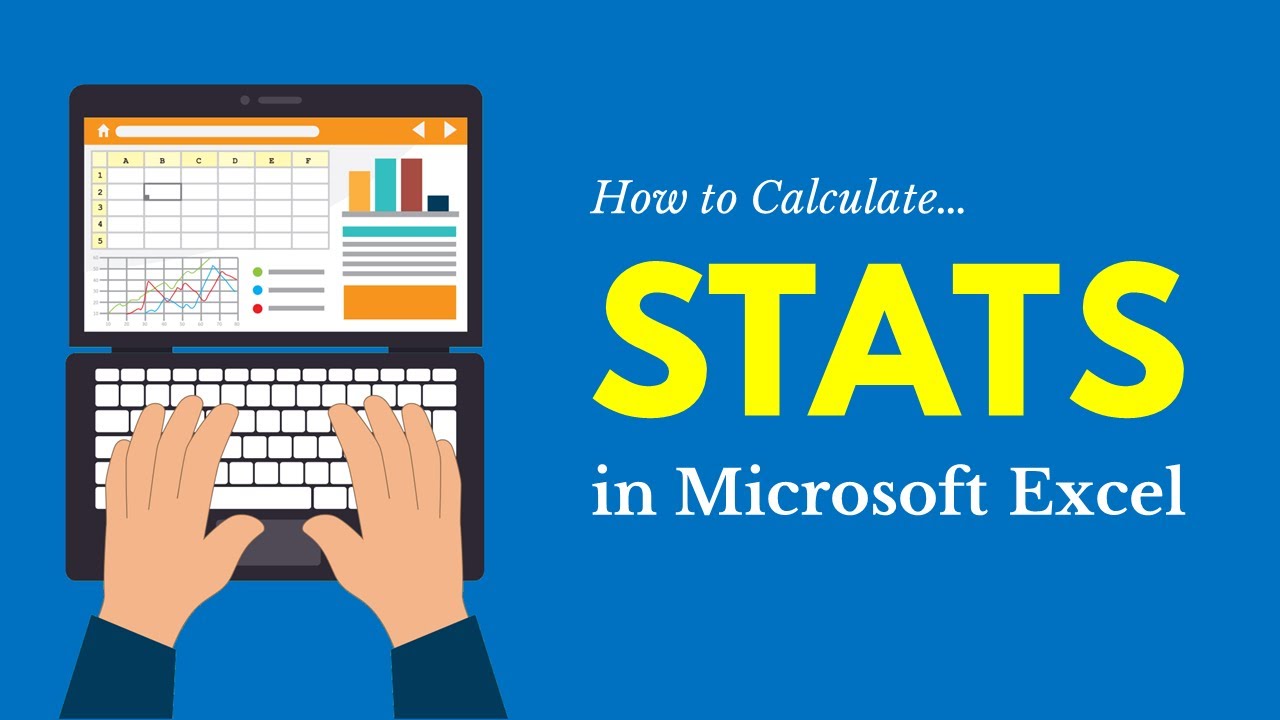 How To Calculate Basic Statistics In Microsoft Excel Sum Average How To Calculate Basic Statistics In Microsoft Excel Sum Average