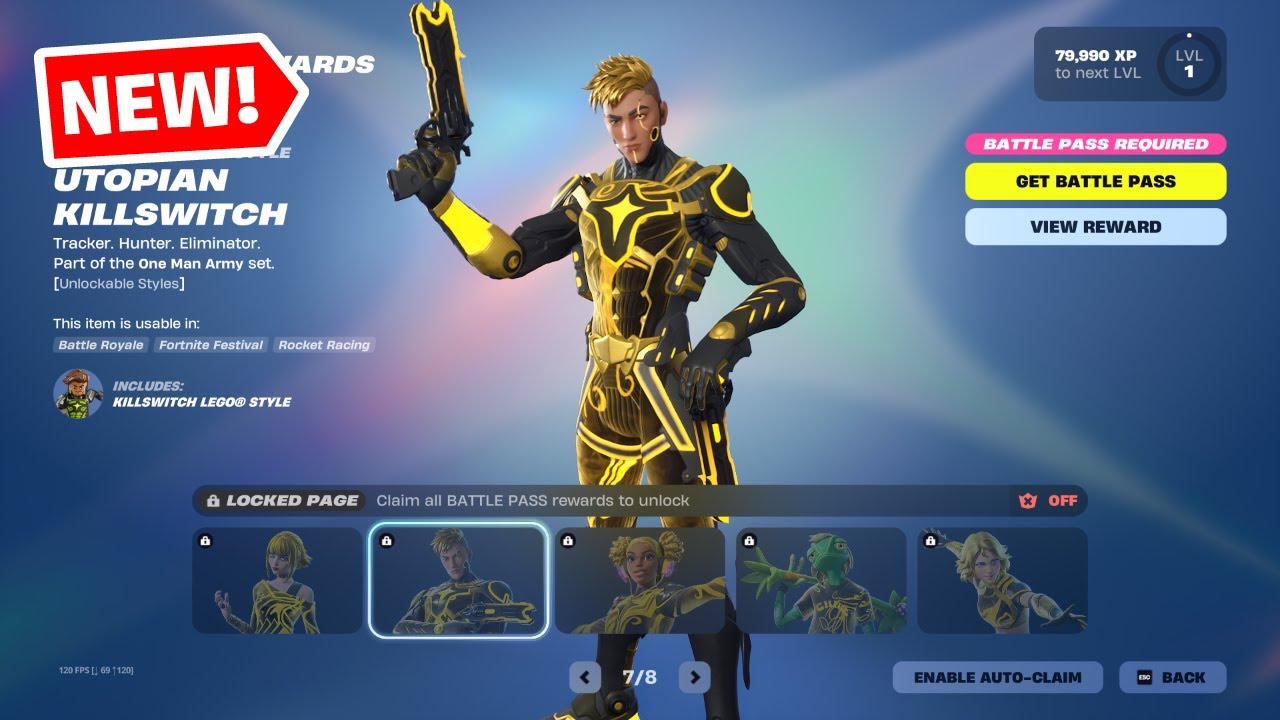 New Super Level Skins Style in Fortnite Chapter 6 Season 3 - YouTube