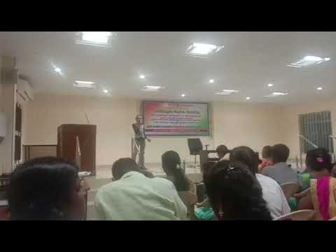 R Mugil Yashvandh, 8th std student Dasar school, Tiruninravur speaks ...