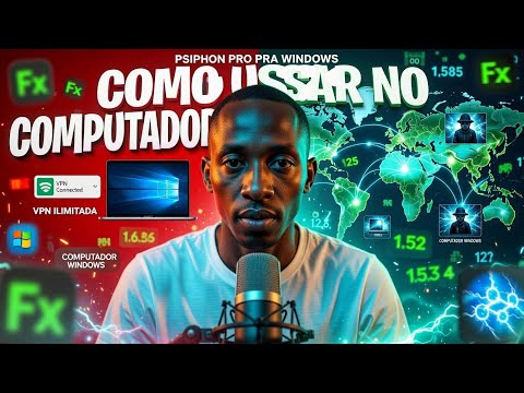 COMO USAR VPN PSIPHON PRO NO WINDOWS [COMPUTADOR] 💻