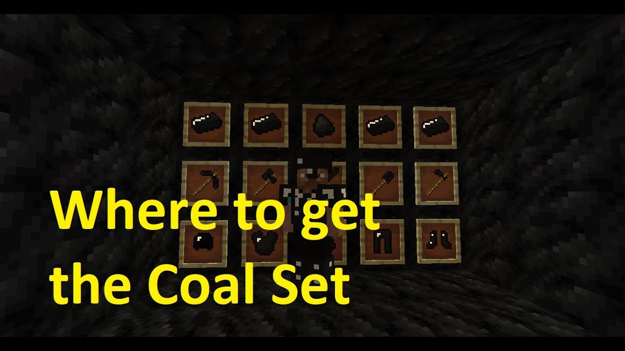 How to get Coal Armor Set (PART 1) GUIDE - YouTube