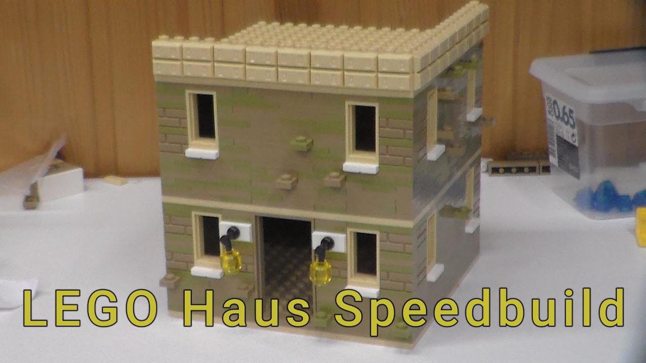 LEGO Moc Haus Speed build - YouTube