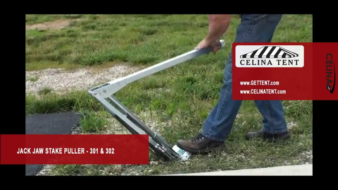 JackJaw Model 301 & 302 Stake Puller / Remover / Extractor - YouTube