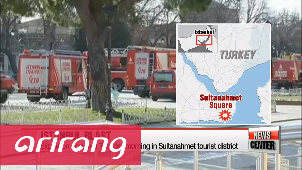 BREAKING NEWS: Explosion in Istanbul kills 10, wounds 15 others - YouTube