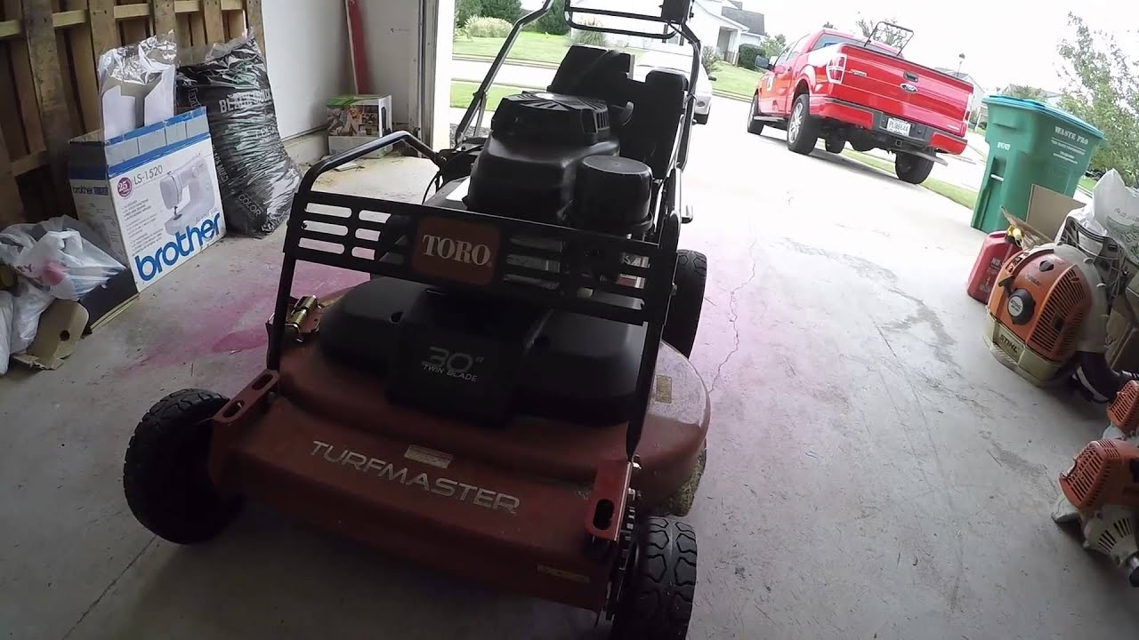 toro turfmaster REVIEW!!!!! - YouTube