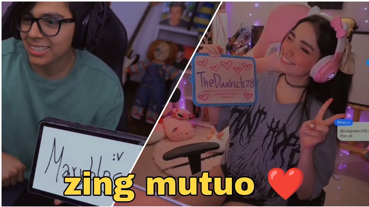 Daarick y Mary hacen un zing mutuo con música brasileña de fondo creo 🥸 ...
