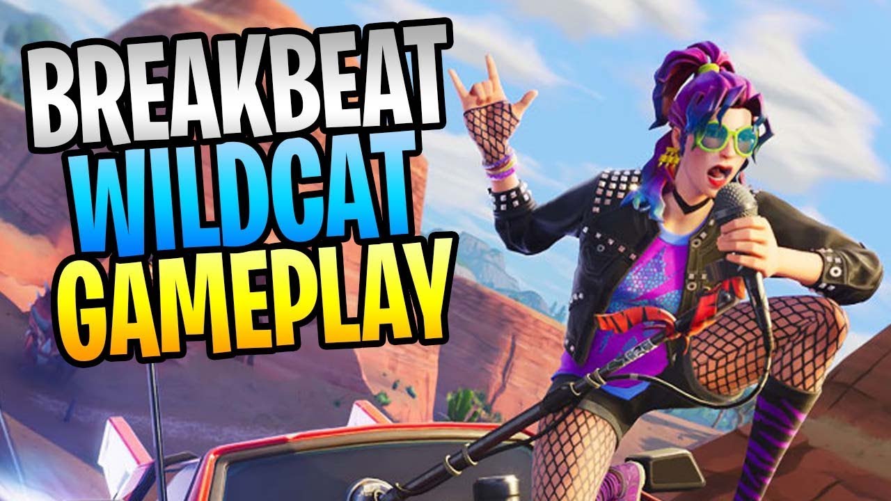 FORTNITE - BREAKBEAT WILDCAT Rad Soldier Save The World Gameplay - YouTube