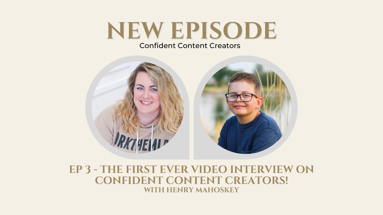 Ep 3 - The first ever video interview on Confident content Creators ...