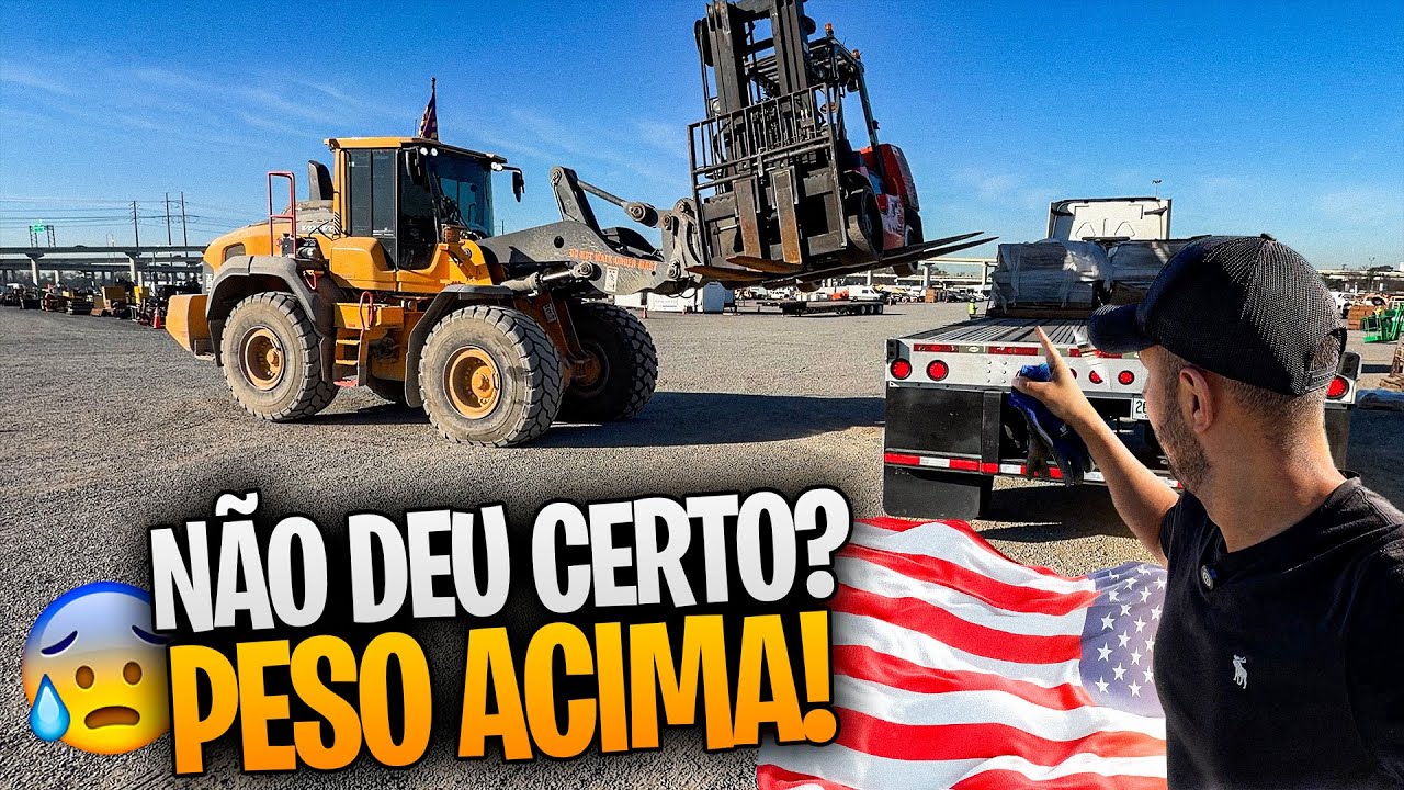 CARGA PARCIAL DEU MUITO TRABALHO!! 🥵🇺🇸 - YouTube