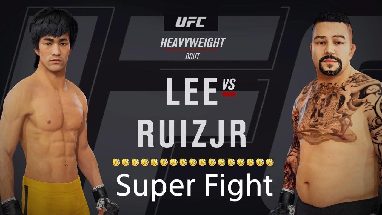 Bruce Lee 🆚 Andy Ruiz Jr | ea sports ufc 4 - YouTube