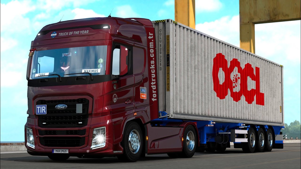 ETS2 PACTON CONTAINER Transport mit dem Ford Trucks F-MAX [#1542] EURO ...