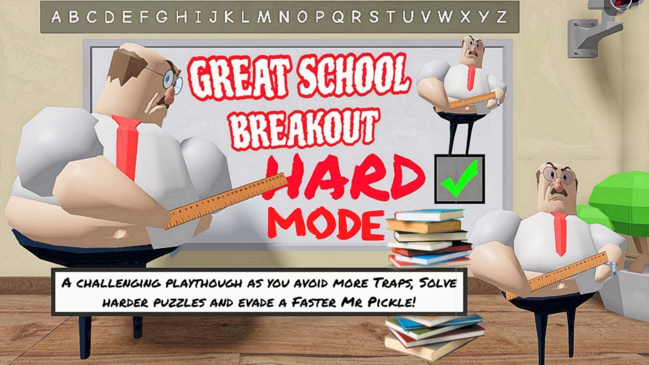 Great School Breakout! First Person Obby | Hard Mode | Gamplay ...