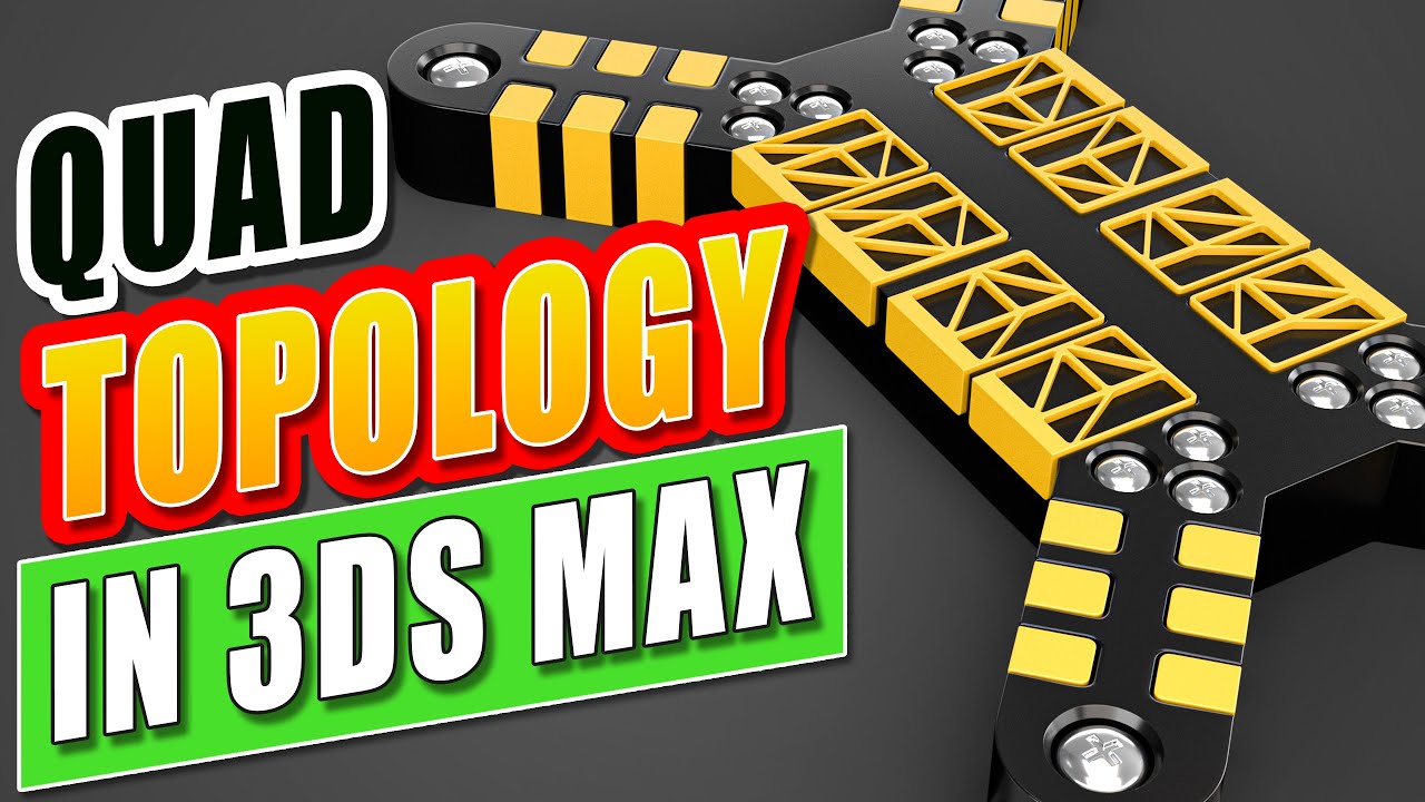 Hard Surface: Quad Topology In 3ds Max|| N°_277 - YouTube