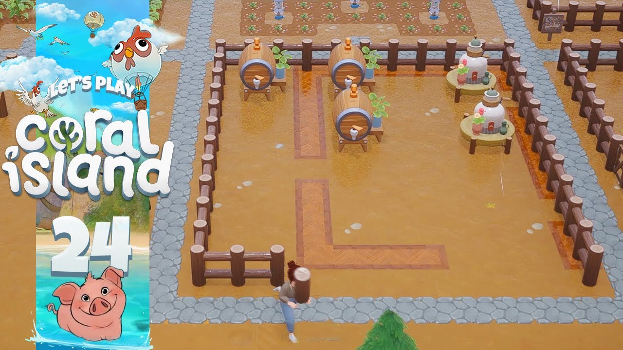 EXPANDING THE FARM | Coral Island (Let's Play Part 24) - YouTube