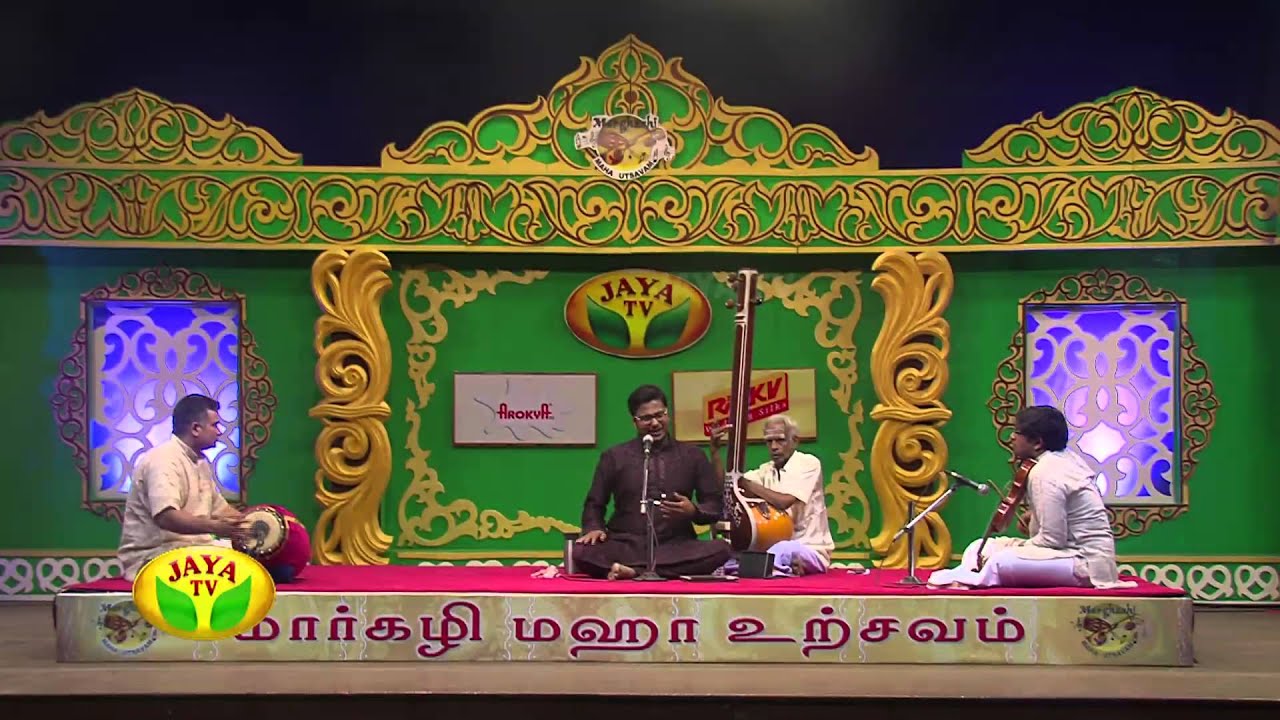 Margazhi Maha Utsavam Ramakrishna Murthy & Bharat Sundar - Episode 22 ...