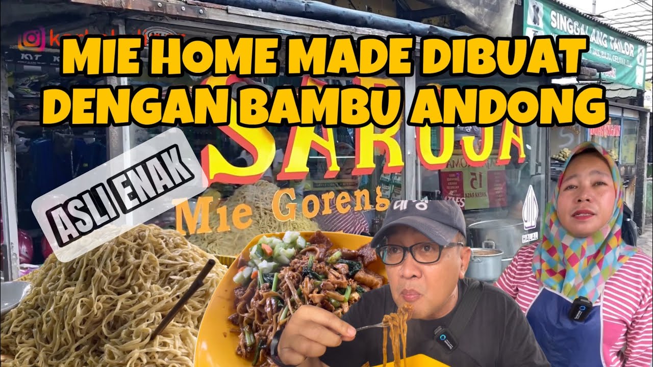 MIE GORENG JADUL PALING ENAK, 1,5 JAM LUDES 20 KG, SUDAH 50 TAHUN LEBIH ...