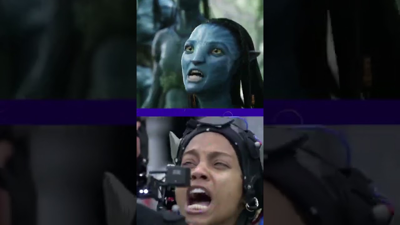 Avatar 2 Scene Looked Like Behind The Scenes #shorts - YouTube