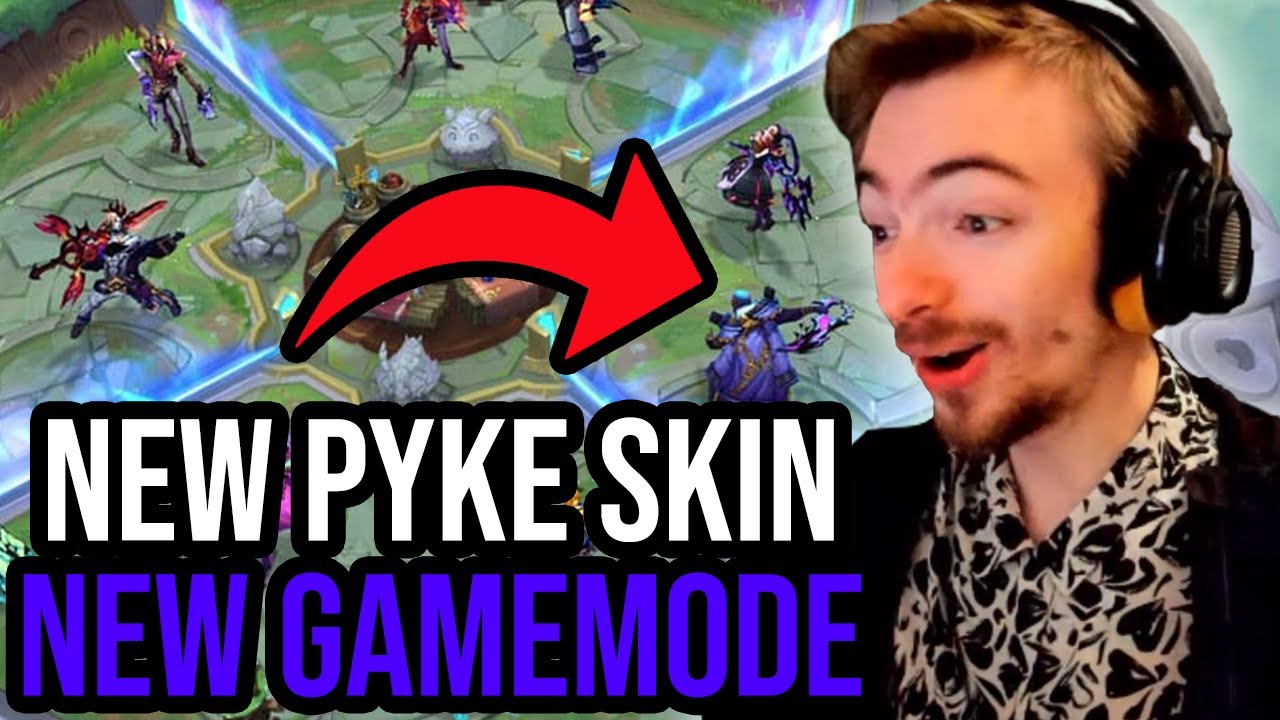 NEW PYKE SKIN ON NEW GAMEMODE ?!?!?! - YouTube