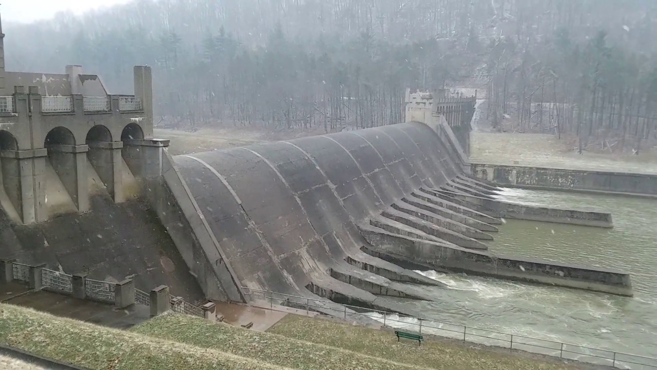 Dover Dam (Tuscsrawas County, Ohio) - YouTube