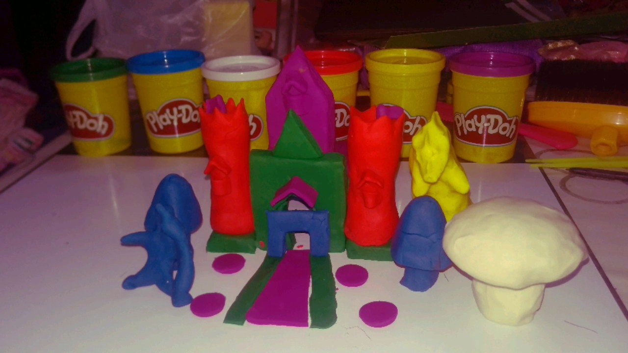 Castillo de plastilina - Febrero - 2017 - YouTube