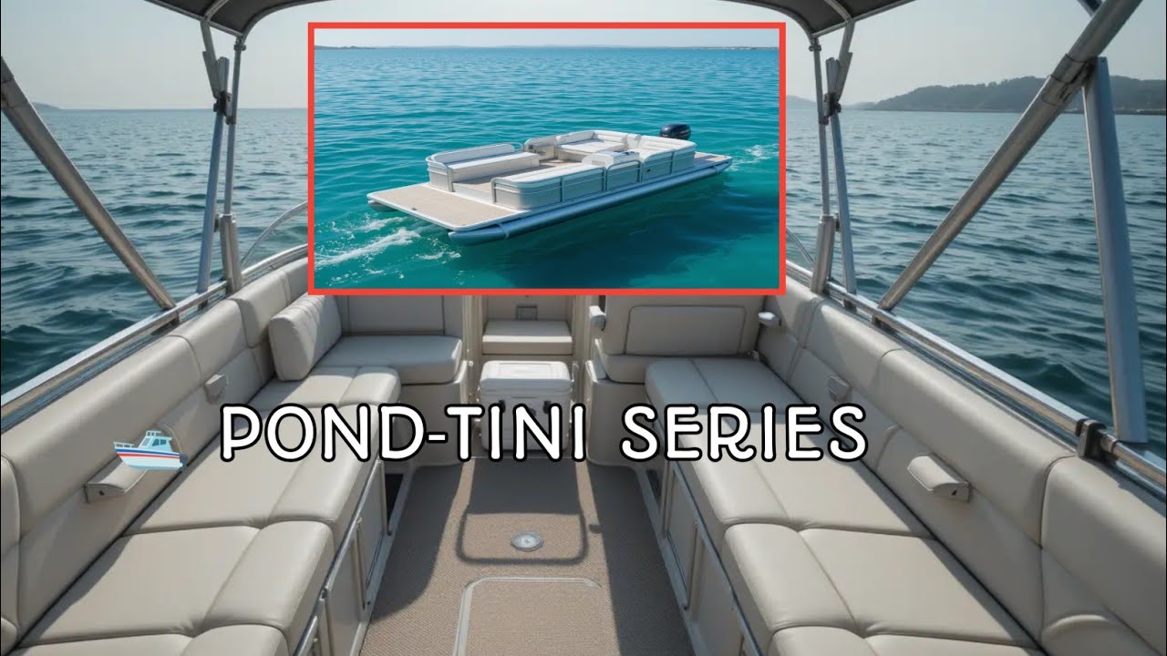 🚤 MINI PONTOON BOAT REVIEW – POND‑TINI SERIES 💥 STARTING AT $6,250 ...