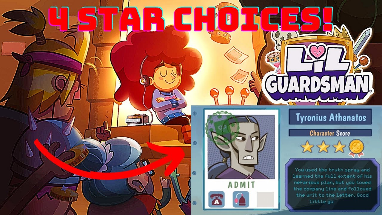 Lil' Guardsman "Tyronius Athanatos" 4-STAR CHOICES - YouTube