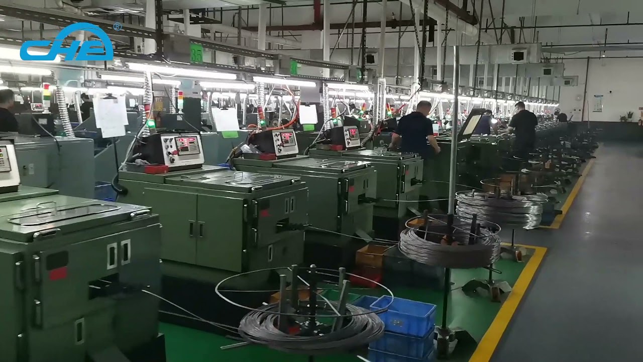 Screw Making production line - YouTube