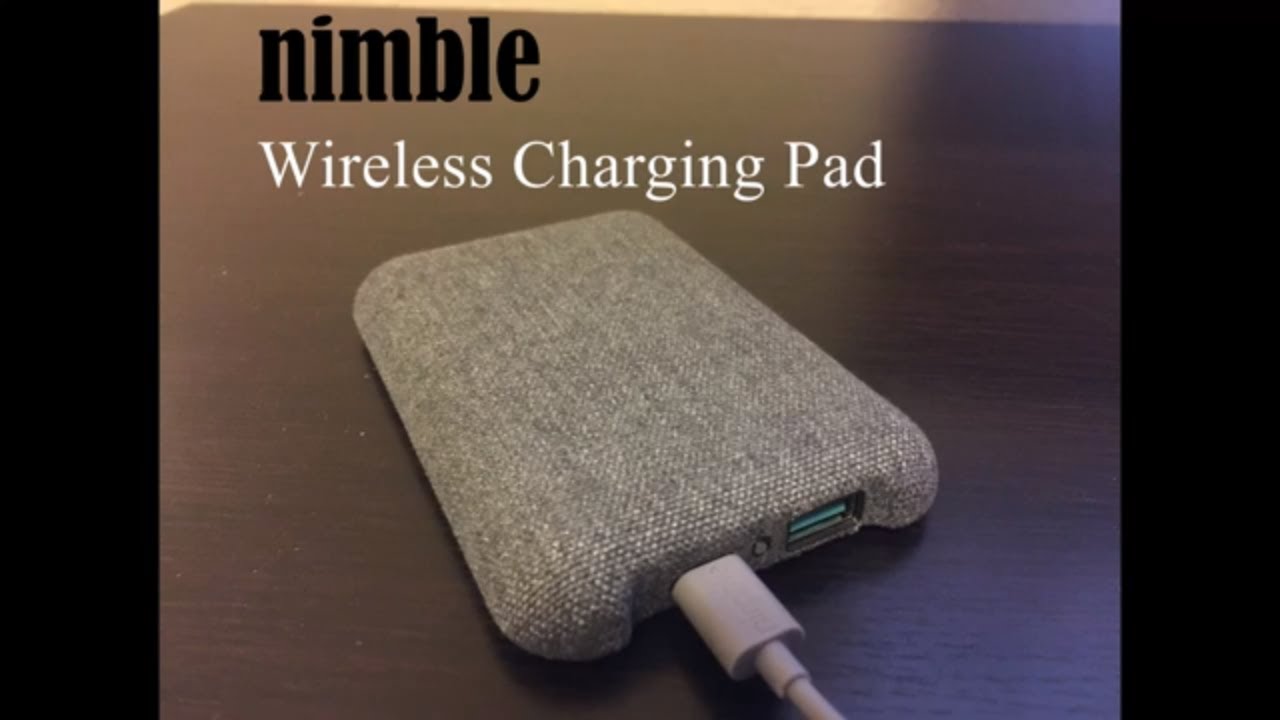 nimble Wireless Charging Pad - Qi-Enabled wireless Charging Smartphones ...