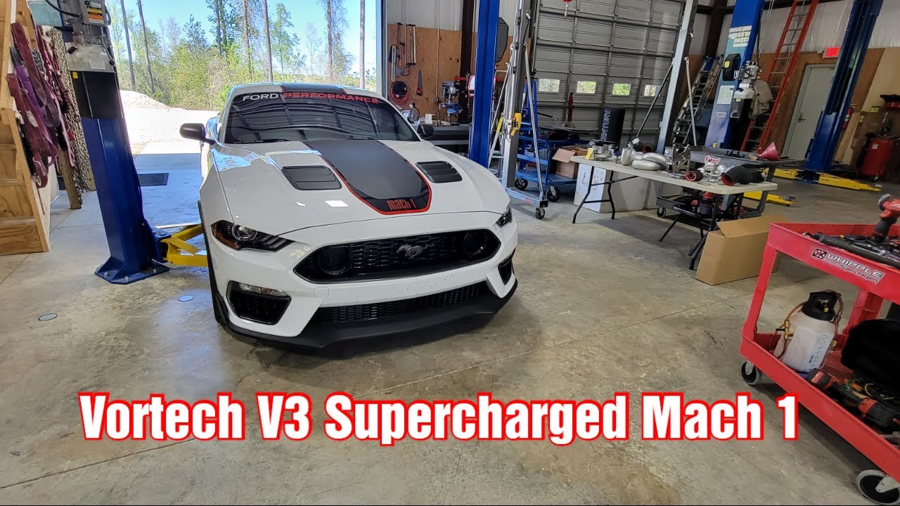 Vortech V3 Supercharged 2023 Mach 1 - YouTube