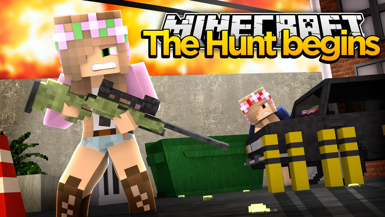 Minecraft - Little Kelly : THE HUNT BEGINS! - YouTube