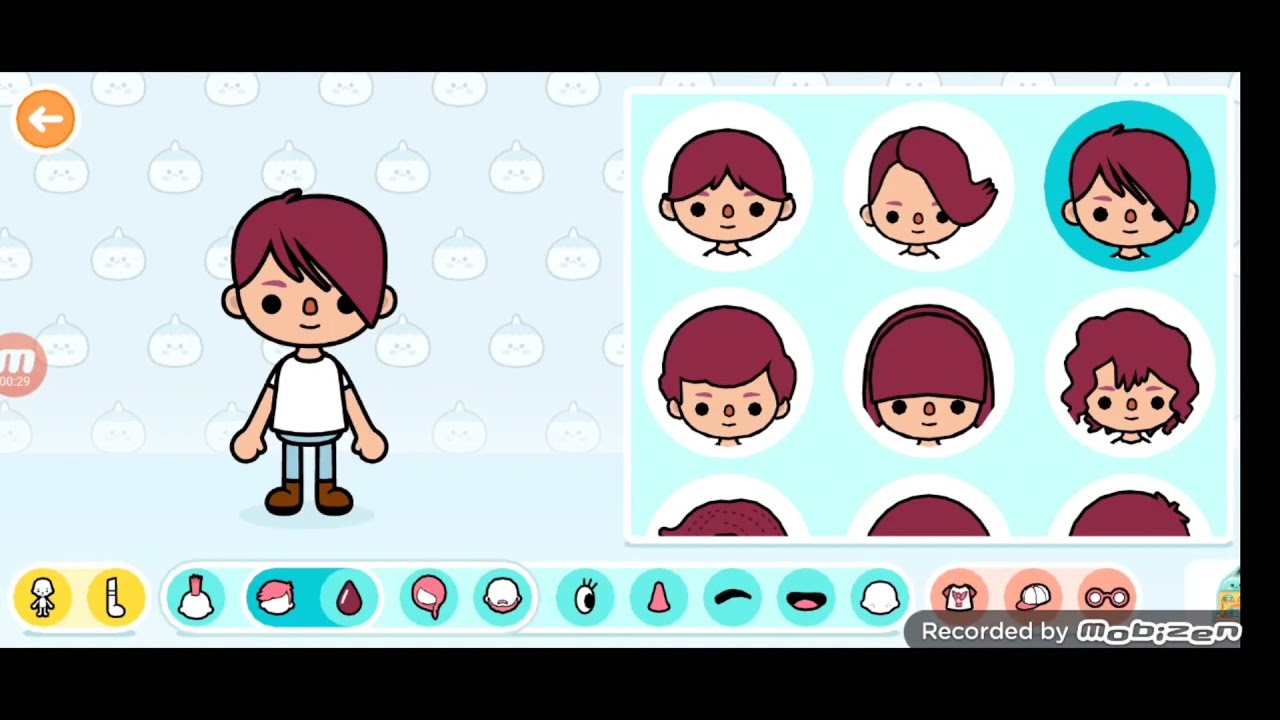 toca boca emo character - YouTube