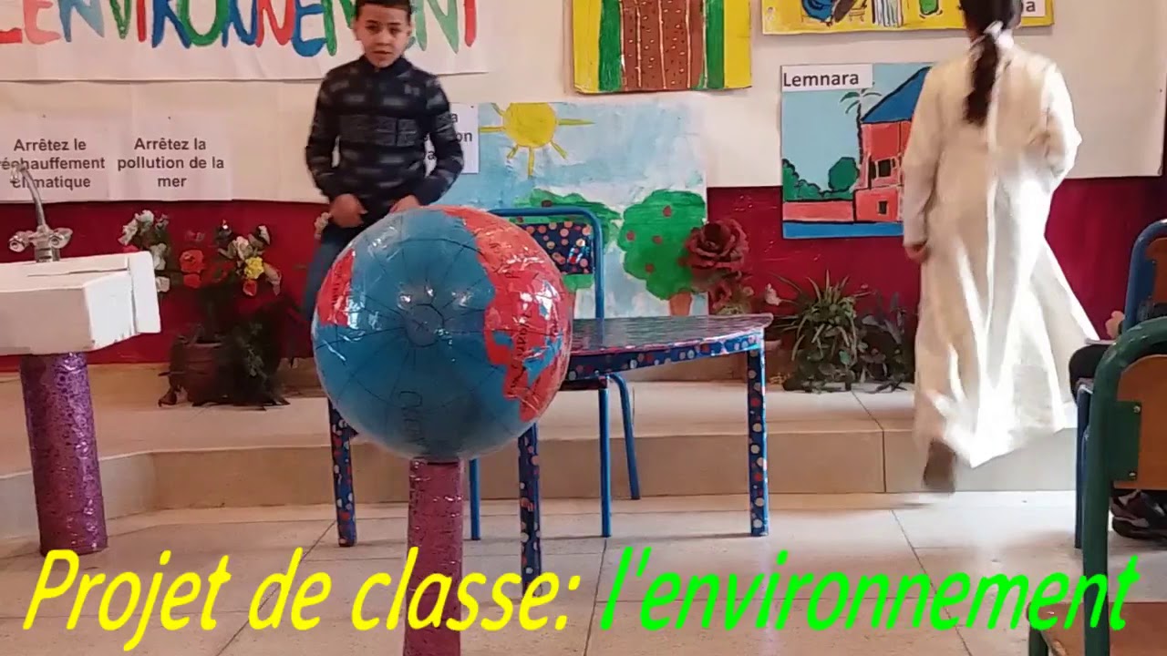 Projet de classe: l'environnement - YouTube