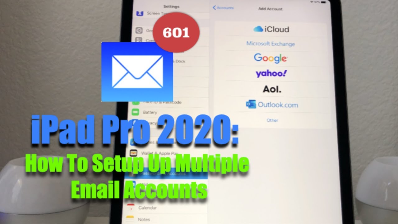 How To Set Up Multiple Email Accounts On Your IPad Pro 2020 YouTube how-to-set-up-multiple-email-accounts-on-your-ipad-pro-2020-youtube