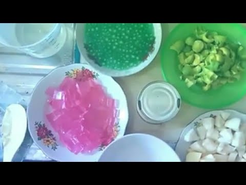 Cara Membuat Es Campur Pakai Sagu Mutiara - YouTube