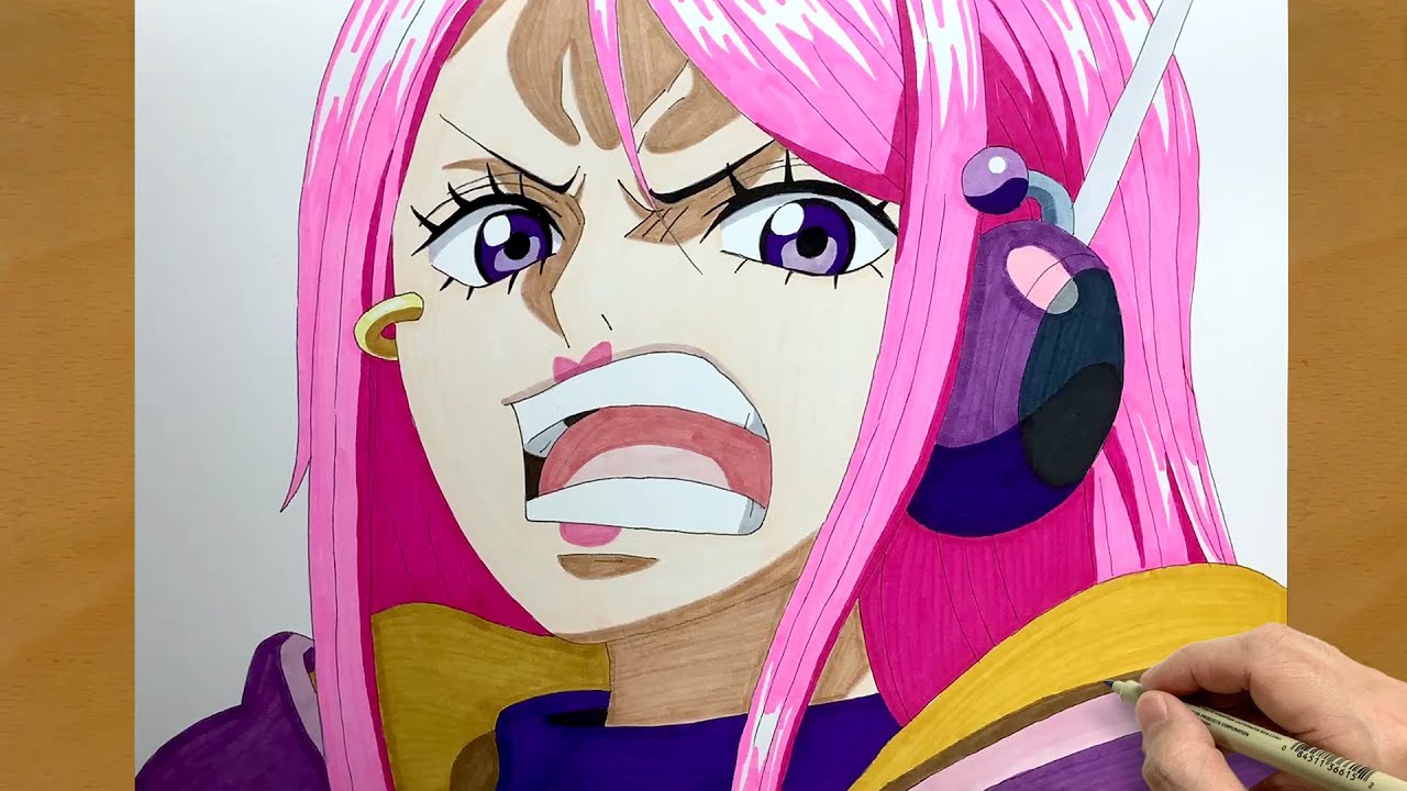 How to Draw Jewelry Bonney from onepiece | step by step | onepiece ...